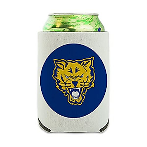 Fort Valley State University Primary Logo Can Cooler - Drink Sleeve Hugger Collapsible Insulator - Beverage Insulated Holder