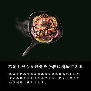Sori Yanagi Nambu Ironware Iron Pot, Deep Type, 8.7 inches (22 cm), Induction Compatible, No Lid