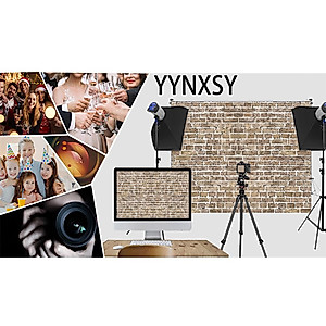 YYNXSY 7x5FT Brick Wall Background Primary Color Brick Background Large Fabric Brick Photo Background Baby Shower Birthday Party Wedding Graduation Home Decoration Photo Booth Prop Banner YY-4