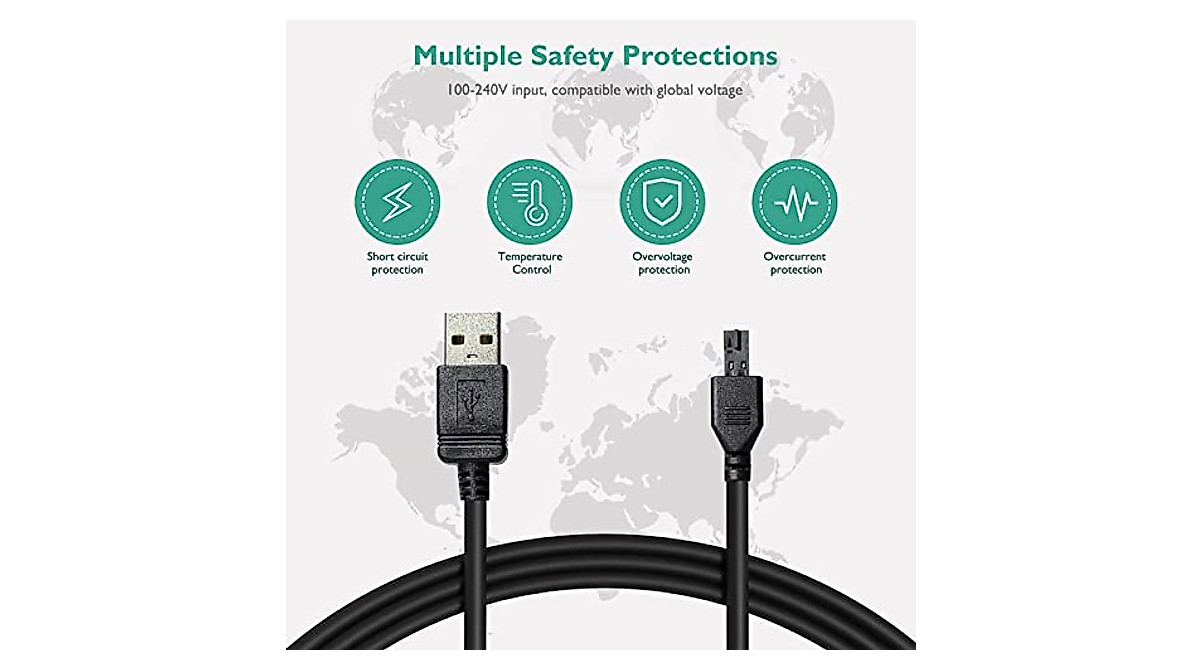 Lnauy PetSafe Charger Cable | Compatible Rechargeable Fence Power Supply