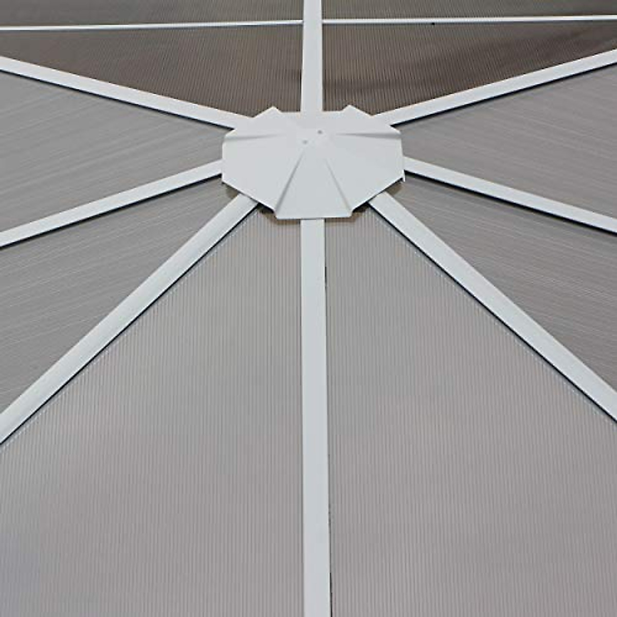 Christopher Knight Home Halley Outdoor 10 x 10 Foot Gazebo, White