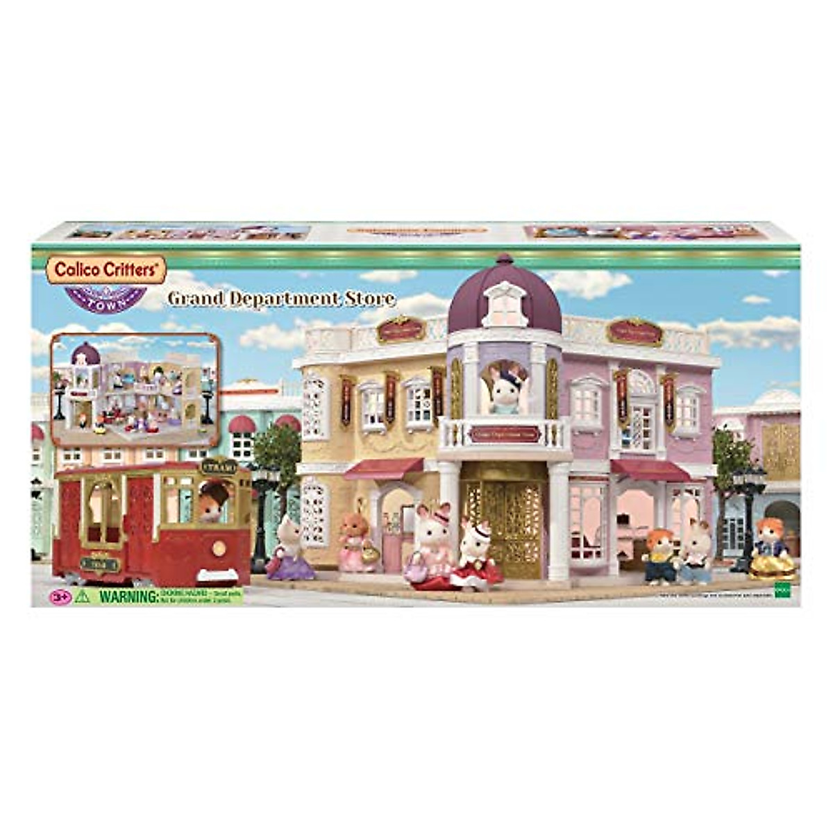 Calico Critters Town Series Grand Department Store, Fashion Dollhouse, 36 months to 96 months