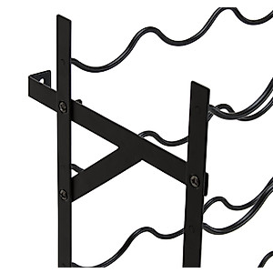 Sorbus Wine Rack Free Standing Floor Stand - Racks Hold 75 Bottles of Your Favorite Wine - Large Capacity Elegant Wine Storage for Any Bar, Wine Cellar, Kitchen, Dining Room, etc (100 Bottles)