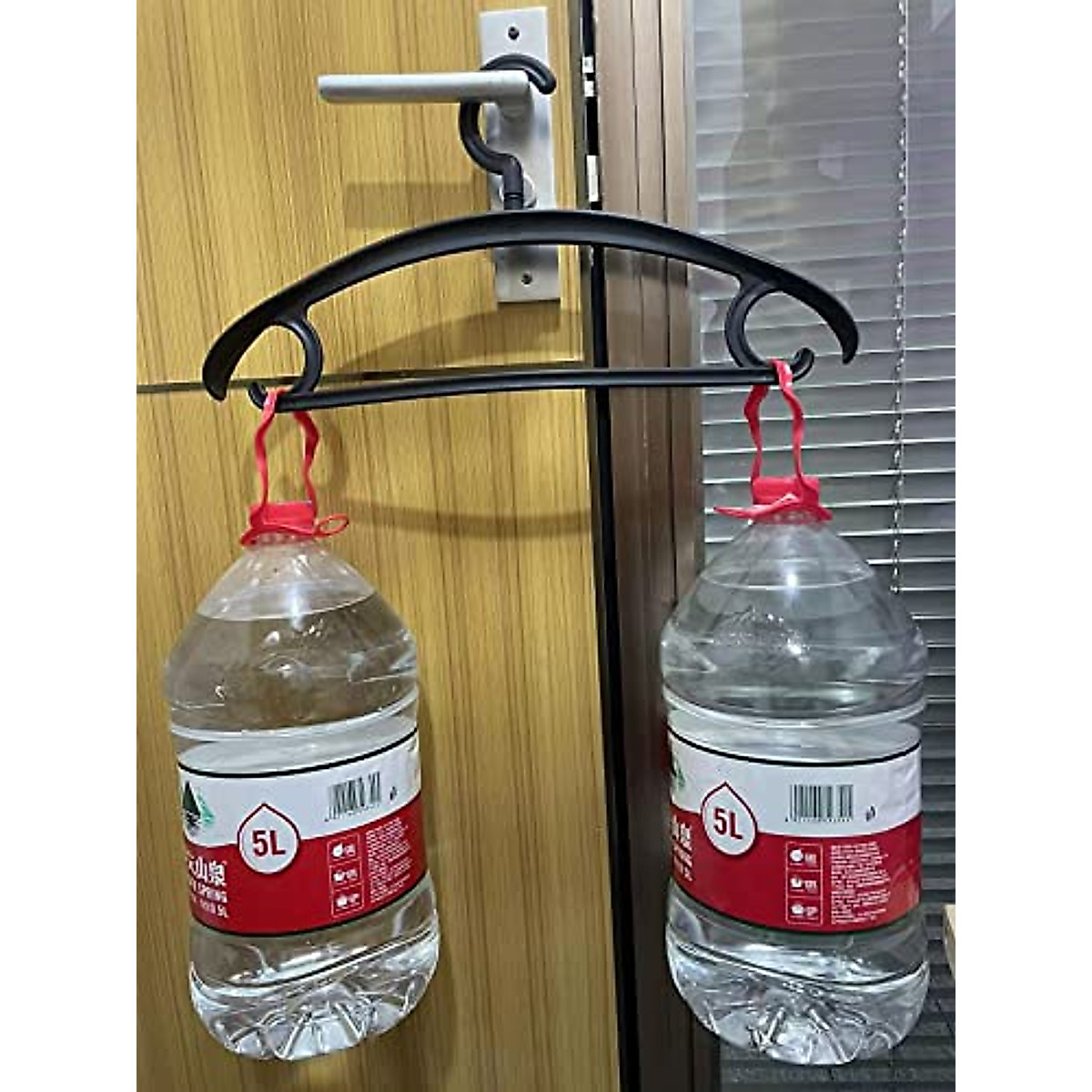 Trrcylp 10 Pack Heavy Duty Plastic Hangers 25lb Capacity Swivel Hook Clothes Hanger Wide Shoulder Non Slip Thick Coat Hanger Black