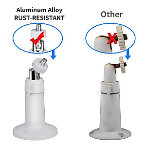 Wall Mount Compatible with Wyze Cam Pan V3 & Wyze Cam Pan V2 & Wyze Cam V3, Adjustable Mount Bracket for Wyze Cam Outdoor(Camera not Included) (3pcs)