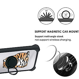 jioeuinly Maxwest Nitro 55e Case Compatible with Maxwest Nitro 55e Phone Case Cover [with Tempered Glass Screen Protector][Hard PC + Soft Silicone][Silver Reflect Light] DYH-PH