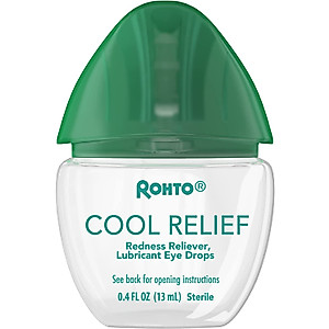 Rohto Cool Redness Relief Eye Drops 0.4 Fl Oz