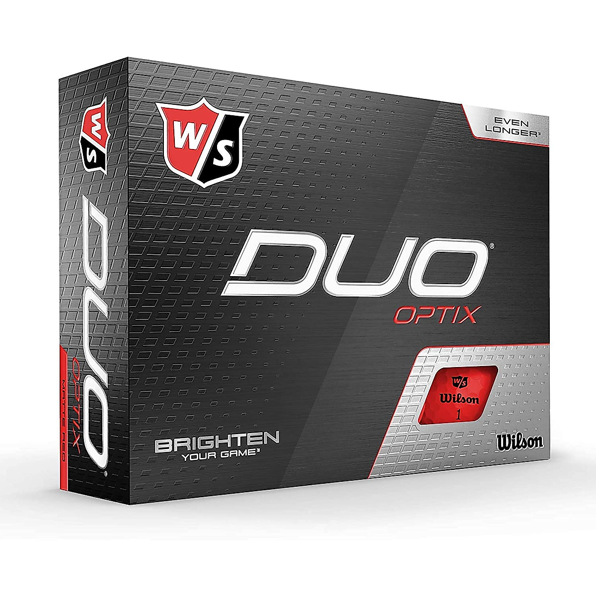 WILSON Staff Duo Optix Golf Ball - Red