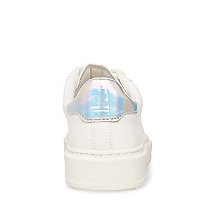 Steve Madden Girls Shoes Charly Sneaker, White, 2