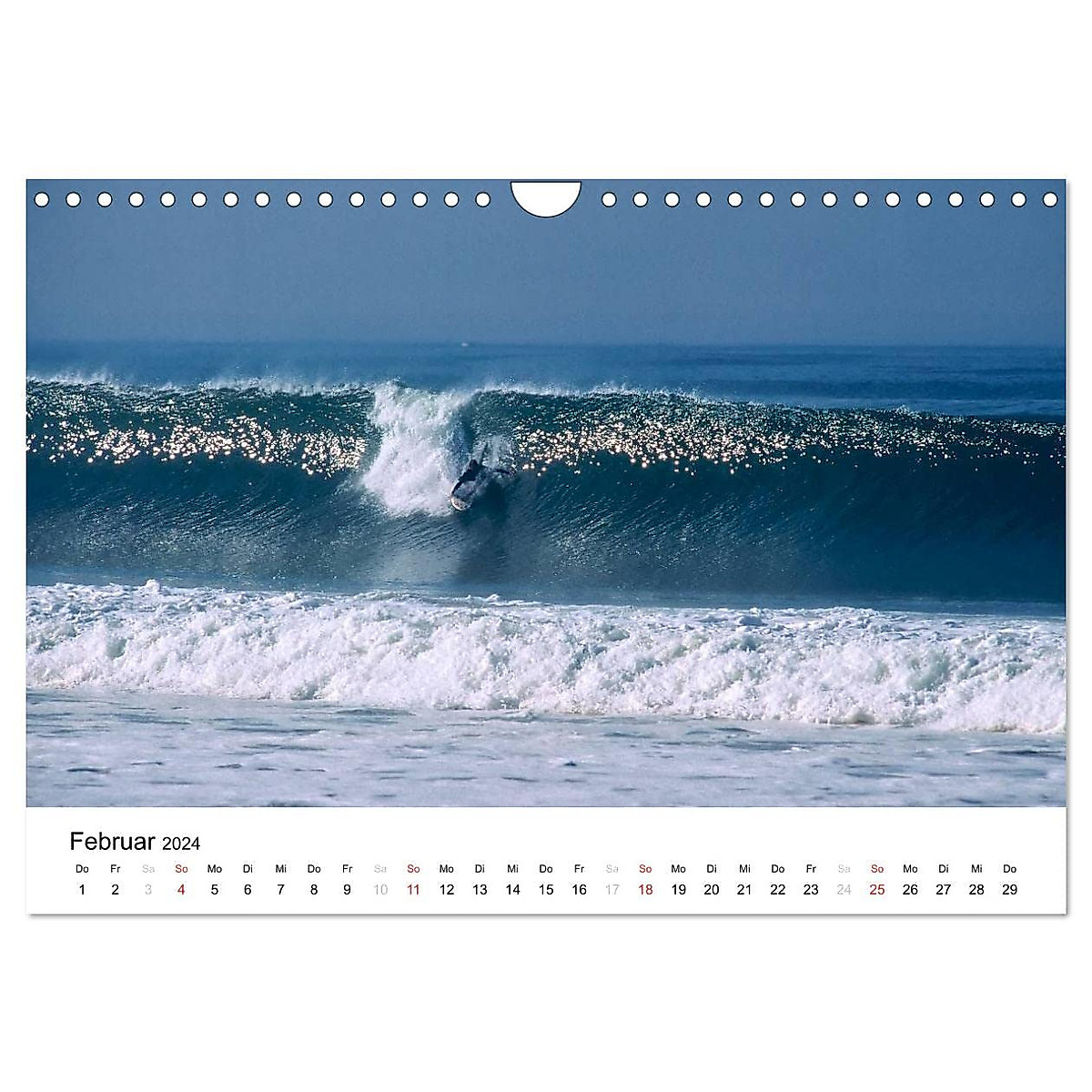 SURF PASSION 2024 Photos by Marion Koell (Wall Calendar 2024 DIN A4 Landscape), CALVENDO 12 Month Wall Calendar