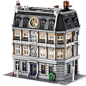 General Jim's New York Sanctorum Sanctum - Magic Library Santuary Modular City Bulding Blocks Set | Compatible with Lego City Sets and All Major Brands
