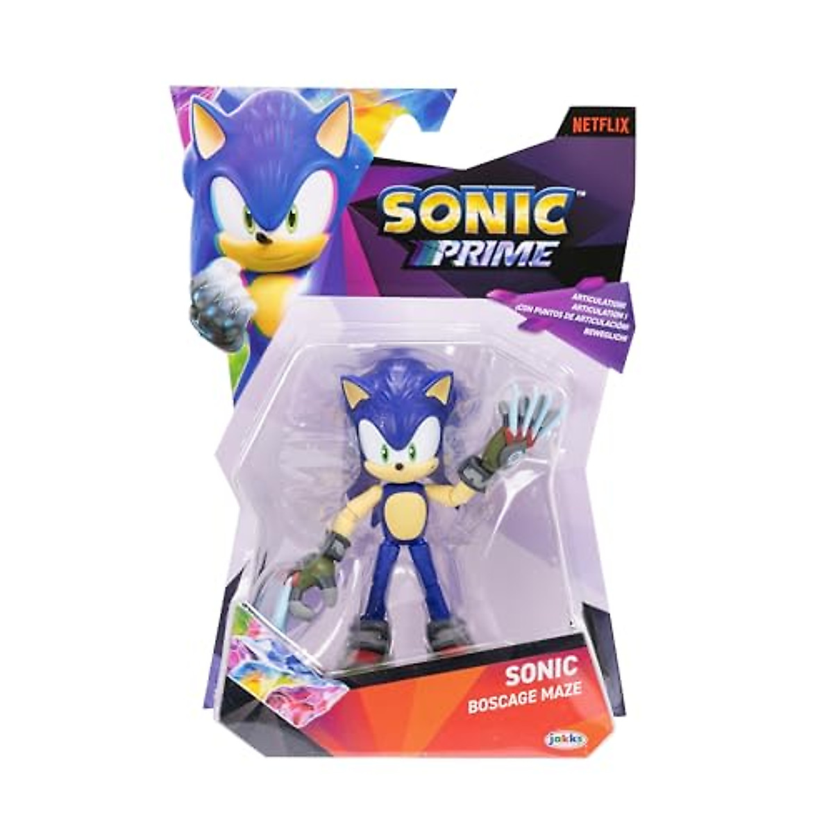 Sonic Prime 5" Articulated Action Figure - Sonic The Grim