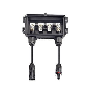 MagiDeal Solar Junction Box PV Connector with 3 Diodes for Solar Panel 100-180W 6A