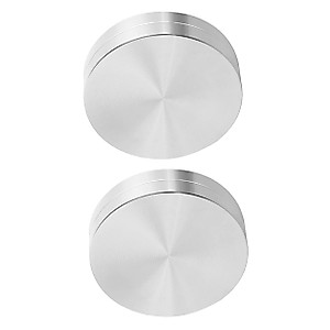 NAMOARLY 2pcs Turntable Base Garnish Tray Turntable Organizer 2 Tier Cake Stand Rotating Cake Stand Bases Stand for Cake Tool Tray Lazy Susans Aluminum Alloy Tv Cabinet Bearing to Rotate