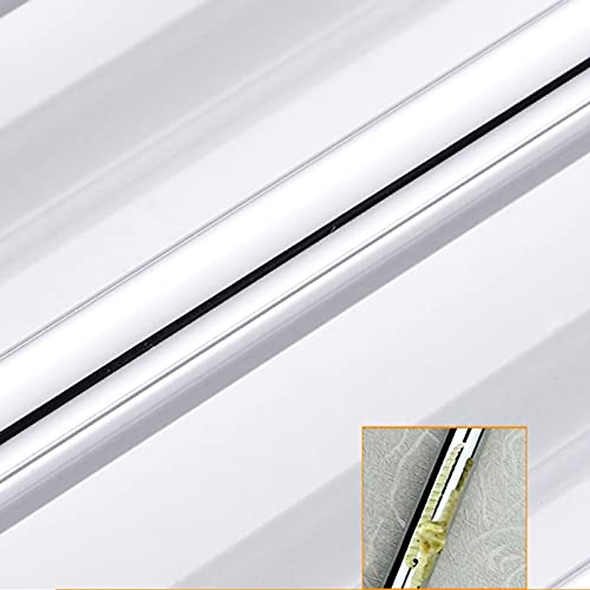 YDYFC Copper Bathroom Towel Rails Shelf, Wall Mounted 4-rods Storage Shelves, Kitchen Dish Cloths Hanger, 9 Sizes 30cm-80cm, Chrome (Size : 15.7inch(40cm))