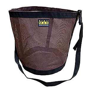 TrailMax Heavy Duty Mesh Feed Bag for Horses and Mules; Mesh Feeder for Horses; Mesh Horse Feed Bag; Reinforced Bottom & Stitching for Durability, No Exposed Edges