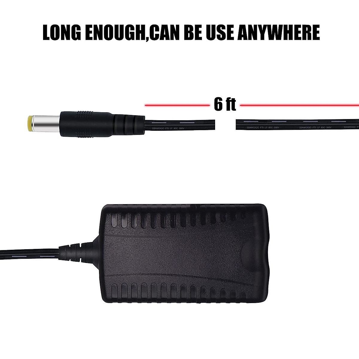 Power Charger for Dogtra Super-X 3502NCP ARC 1902S 1900S Edge 2300NCP 2500T&B 3500NCP Trainer Collar,10V Cord