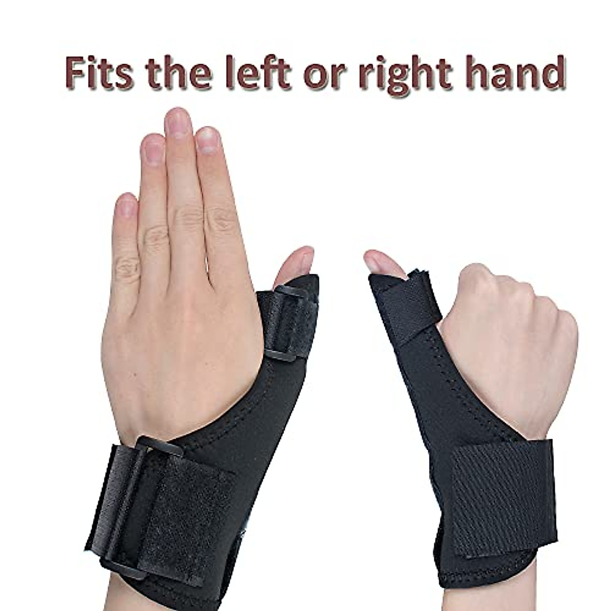 Lolicute Tenosynovitis Brace Trigger Thumb Splint Thumb Spica Splint Thumb Wrist Splint/Brace Wrist and Thumb Brace Baseball Thumb Guard Catching