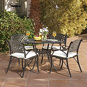 Nuu Garden Indoor and Outdoor Water-Resistant Cushions for Patio Furniture Set of 2/19.69 x 17.72 x 1.97 Inch, Beige