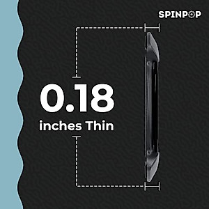 Tim Burtons The Nightmare Before Christmas Jack and Sally Slim Grip for Phone- Ultra Slim Phone Grip Finger Holder with Pop Up Mode Doubles as Phone Stand- Jack Skellington Phone Holder for Hand