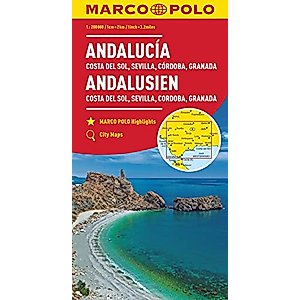 Andalucia Marco Polo Map (Marco Polo Maps)