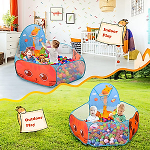 EocuSun Kids Ball Pit Ball Tent Pop up Children Baby Toy Toddler Ball Pit for Indoor Outdoor Play, Balls Not Included (1)