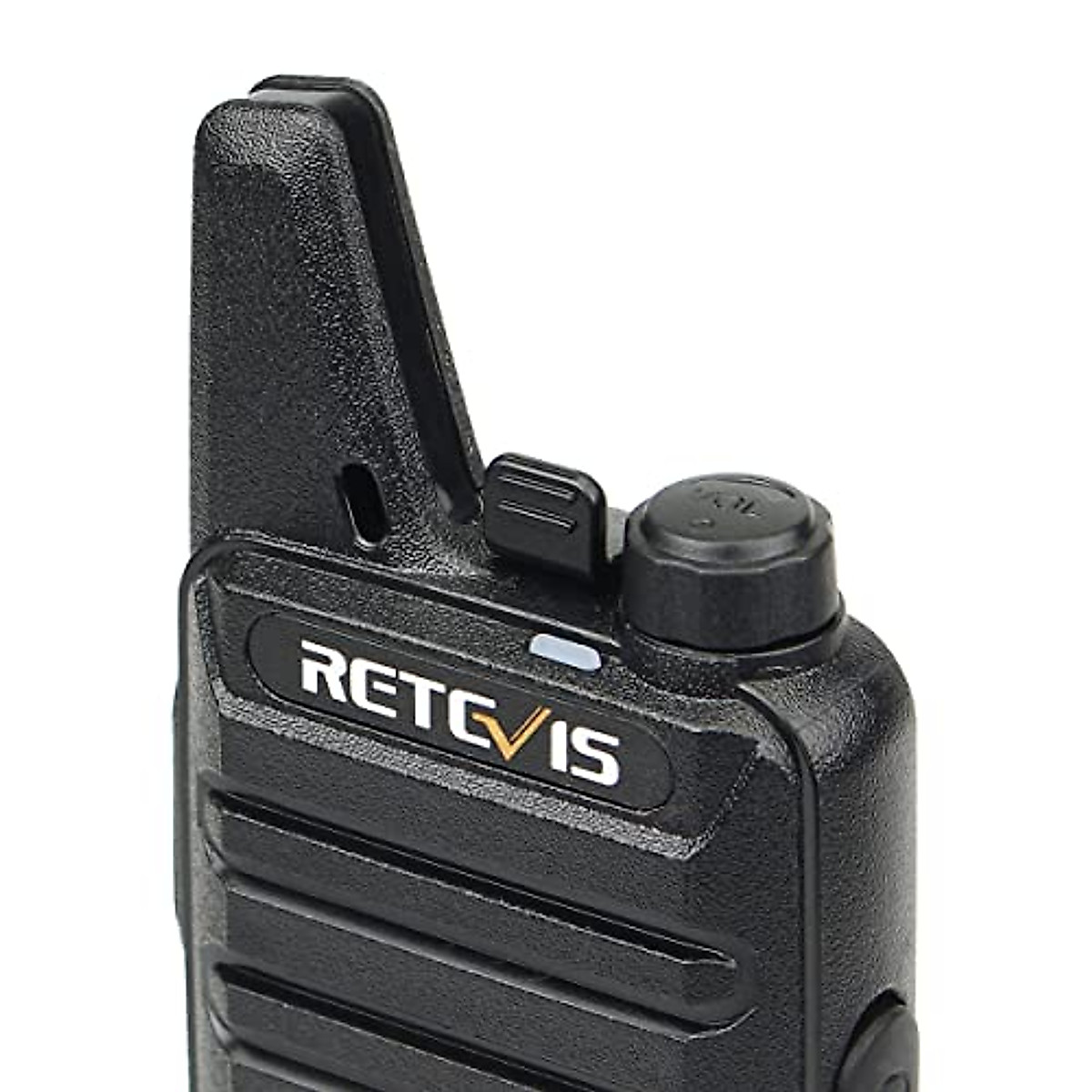 Retevis RT22 Walkie Talkies Mini, Rechargeable Two Way Radio Long Range, 2 Way Radio Small, Portable VOX, for Business Commercial Work School Church Restaurant (20 Pack,Black)
