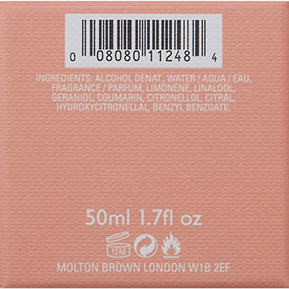 Molton Brown Jasmine & Sun Rose Eau e Toilette Spray, 3.3 Fl Oz