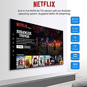 Android 10.0 TV Box, KM2 Smart TV Box Netflix Google Certified and MECOOL KM2 Plus Smart TV Box Netflix Google Certified AV1 Ultra 4K HDR 2GB 16GB Bundle
