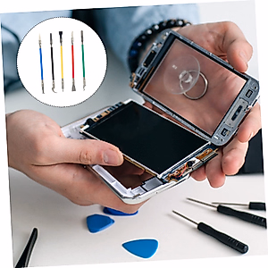 ULDIGI 5pcs Scraper Kit Metal Scraper Phone Disassemble Tool Opening Sticker Remover for Phone Stickers for Phones Repair Prying Opener Cell Phone Stainless Steel