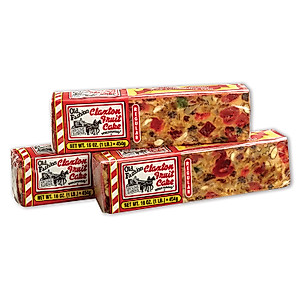 Old Fashion Claxton Fruit Cake - 3-1 Lb. Size - Regular Recipe