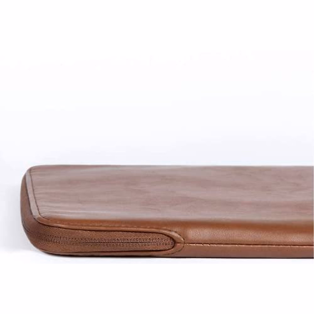 Comfyable Tablet Sleeve Compatible for iPad Pro 12.9 inch M2 2022 M1 2021 2020 with Smart/Magic Keyboard with Pencil Holder - PU Leather Bag Waterproof Slim Protective Cover Case - Brown