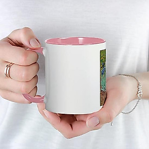 CafePress Vincent Van Gogh's Irises Mugs Ceramic Coffee Mug, Tea Cup 11 oz