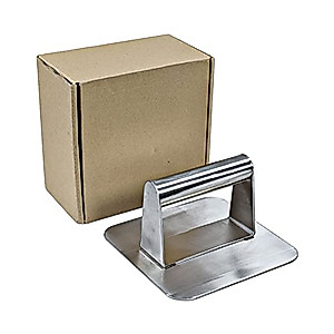 AOKLANT Stainless Steel Hamburger Press, Grill Press. Suitable for Grills, bakeware and Pans. No Rust, Easy to Clean