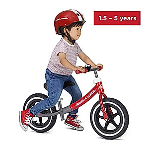 Radio Flyer Air Ride Balance Bike, Toddler Bike, Ages 1.5-5 (Amazon Exclusive), Toddler Bike