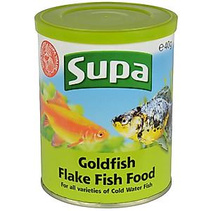 Angels Aquatics & Pet Supplies Supa Goldfish Flake Fish Food 40G