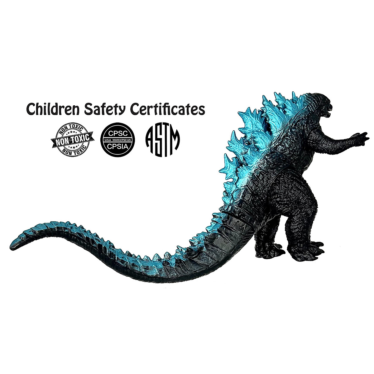 TwCare Exclusive Set of 6 Godzilla vs Kong Toys Movable Joint Action Figures, King of The Monster Dinosaur Shin Ghidorah Skull Crawler Mecha Mechagodzilla Cake Toppers Pack