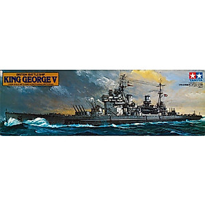 Tamiya 78010 1/350 British King George V Plastic Model Boat Kit
