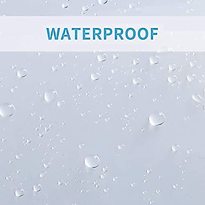 STARTWO Furniture Cover Plastic Couch Cover Heavy Duty Water Resistant Thick Clear | Sofa Slipover for Moving and Long Term Storage 42”(Width) x 92”(Depth) x 42"(Height)