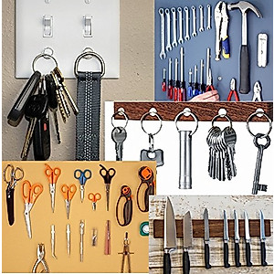 UbiGear Magnetic Push Paper Pin Refrigerator Magnet Tack Pushpin Coat Hook Holder (Screw-4)