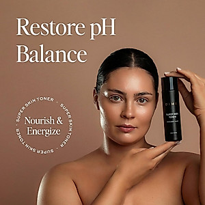 DIME Beauty Super Skin Toner, Alcohol-Free Witch Hazel Toner, Hydrating Toner for Face with Aloe Vera and Cucumber Extract, 4 oz / 120 ml