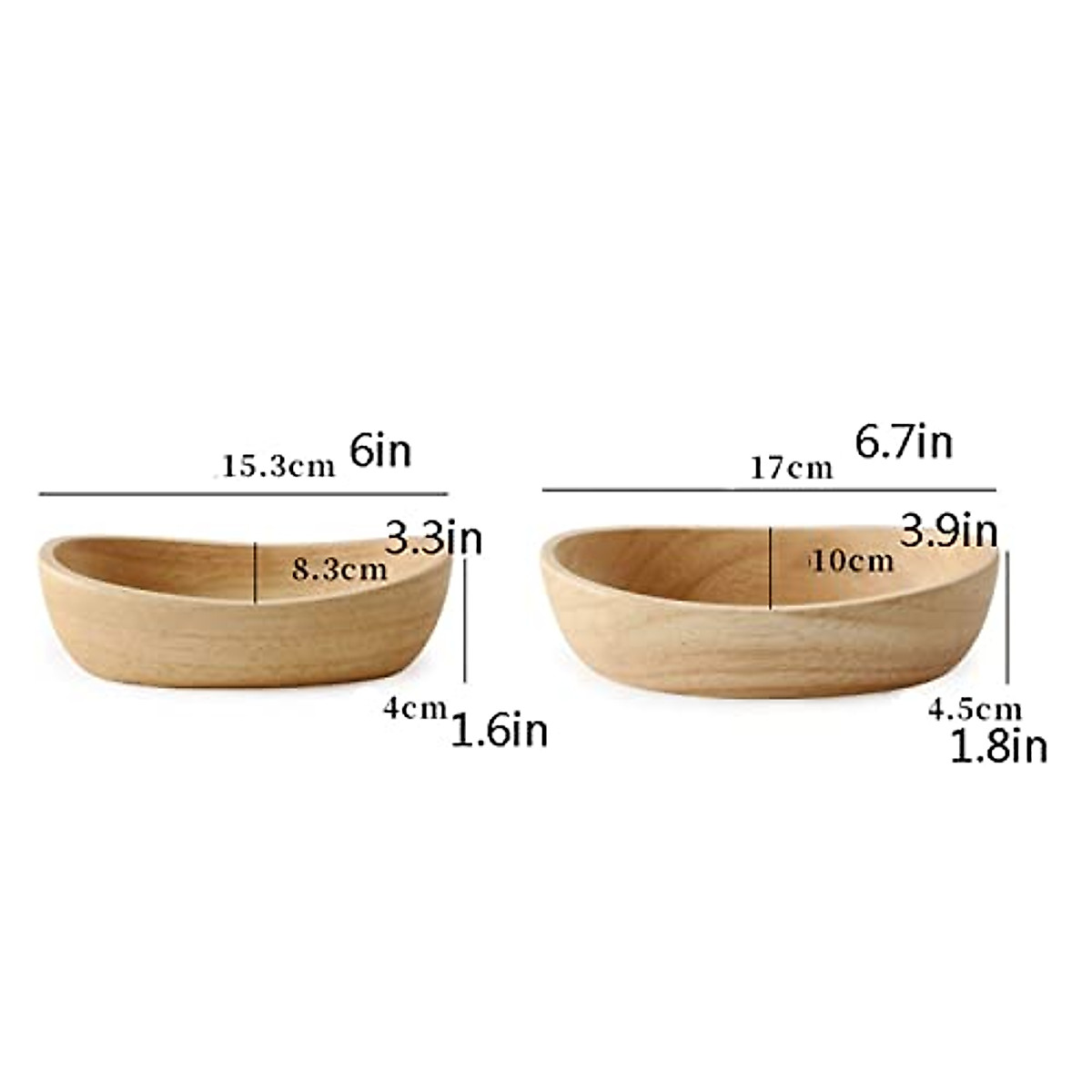 Serving Trays Serving Tray Boat Tray Wooden Tray Creative Tray Multifunctional Suitable for Dessert Bread Home Decor Elegant Decorative Tray (Size : B)