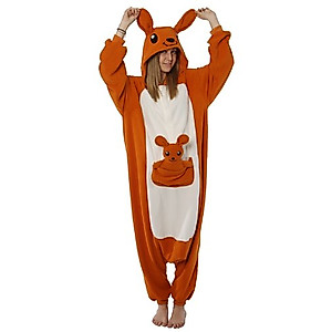 Sazac Kangaroo Kigurumi - Adult Costume Pajama