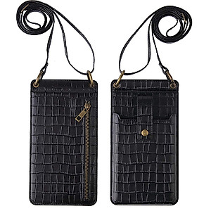 SINGBO Small Crossbody Cell Phone Purse for Women Lightweight Shoulder Bag with Credit Card Slots