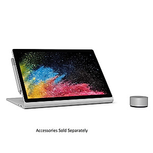 2017 Surface Book 2 15" Bundle (3 items): Core i7 16GB 512GB SSD, Surface Pen Platinum and Mini DisplayPort (Renewed)
