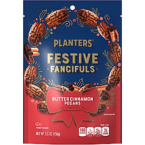 Planters Limited Edition Kettle Cooked Butter Cinnamon Pecans, 5.5 oz Bag