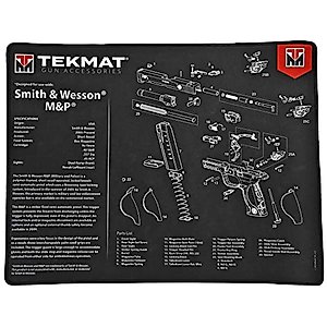 TekMat ULTRA PSTL MAT S&W M&P BLK
