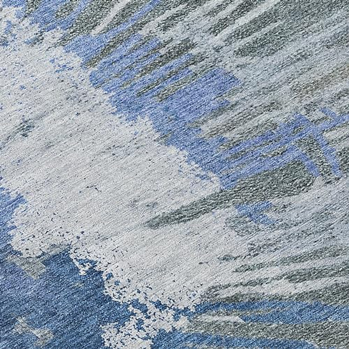 Addison Rugs Chantille ACN645 Blue 9' x 12' Indoor Outdoor Area Rug, Easy Clean, Machine Washable, Non Shedding, Bedroom, Living Room, Dining Room, Kitchen, Patio Rug