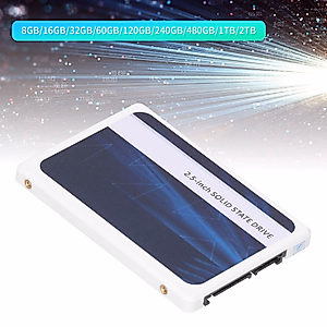 External Hard Drives, SATA3.0 2.5 inch SSD 8GB/ 16GB /32GB /60GB /120GB /240GB/ 480GB /1T /2T, Portable PC Solid State Hard Disk Drive for Laptop,PC,Mac 10,OS,Windows 10/8/7/XP(32GB)