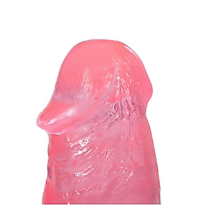 Huge Dildo Sex Toys for Women-Realistic Big Thick Dildo with Strong Suction Cup, Sex Toy Dildos with 11.8 Inch Big Adult Toys, Adult Sex Toy for Male&Female Couples, Anal Butt Plug Pink Rose Dildos